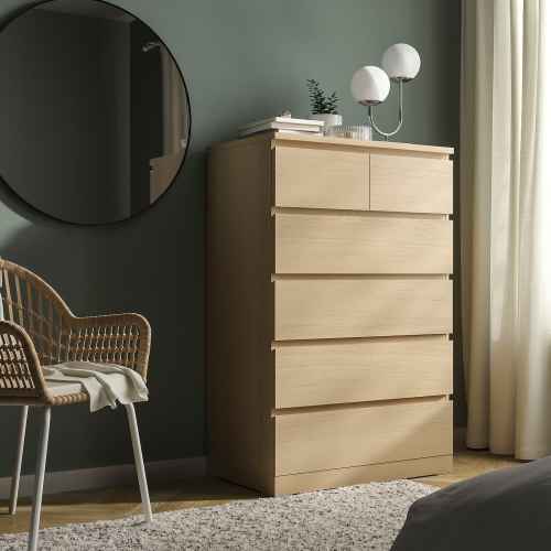 Malm 6 drawers store
